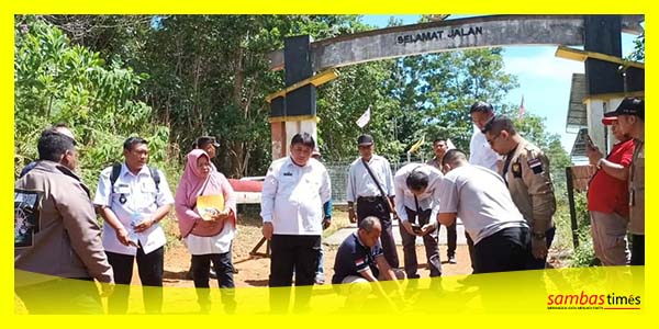 Gapura Perbatasan RI-Malaysia Temajuk Akan Dibangun - sambas times