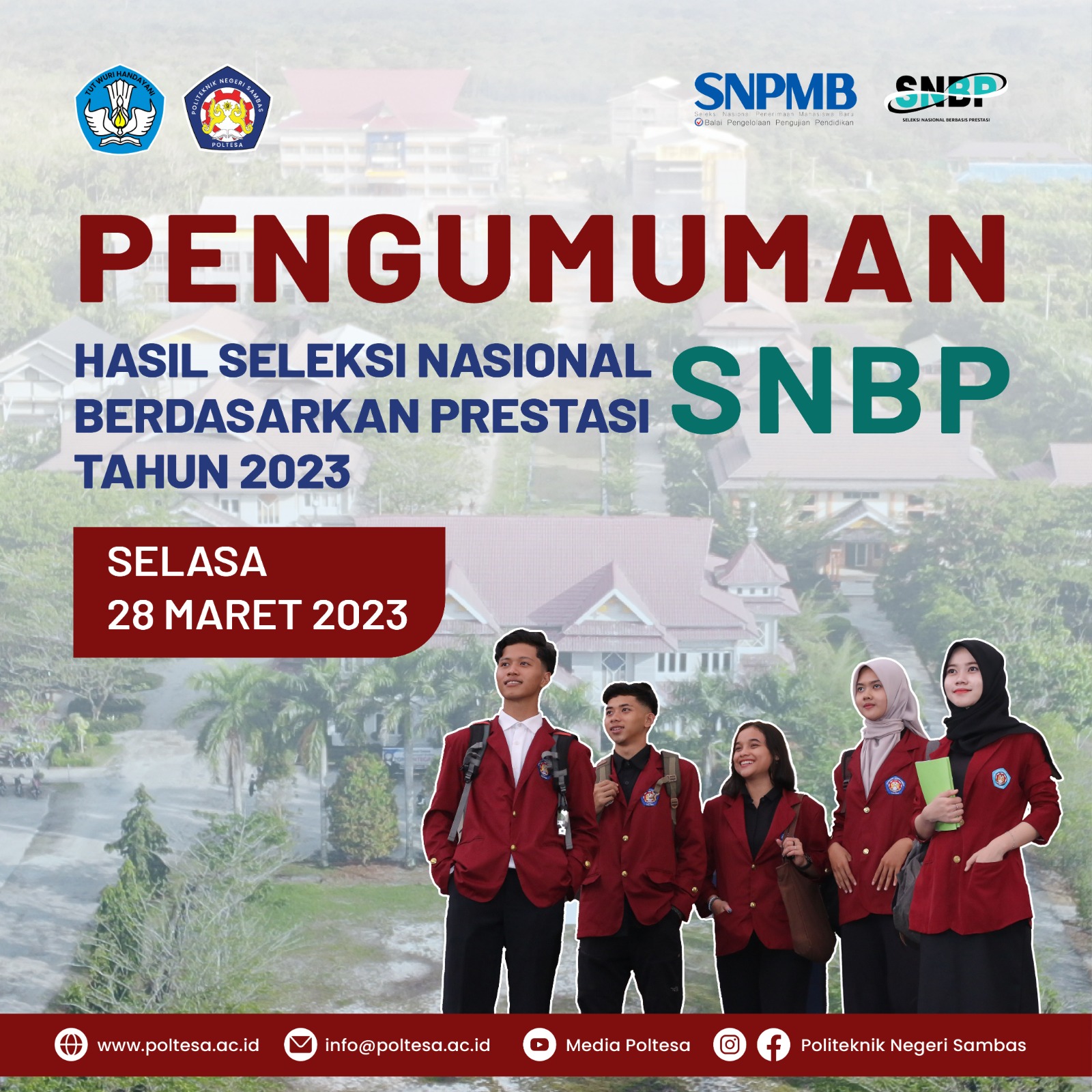 163 Lolos SNBP Poltesa Tahun 2023 - sambas times