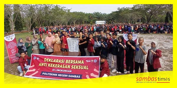 Poltesa Gandeng Mahasiswa Baru Deklarasi Gerakan Peduli Poltesa ...