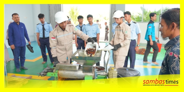 Poltesa Bantu Petani Sawit Produksi RPO Secara Mandiri - sambas times